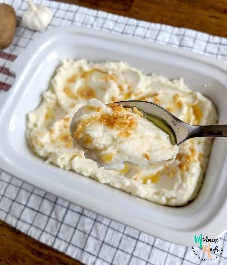 Garlic Butter Mashed Potatoes | Midwest Mash